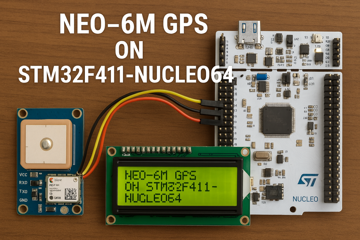 Building Library for NEO-6M GPS Part 1: Introduction and Environment Setup – EmbeddedExpertIO