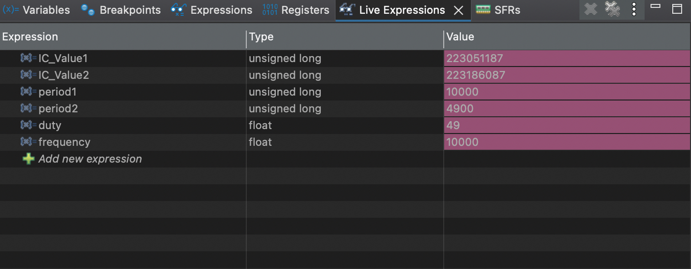 STM32 Timers Applications: Input capture Using DMA Measure Frequency and Duty Cycle ...