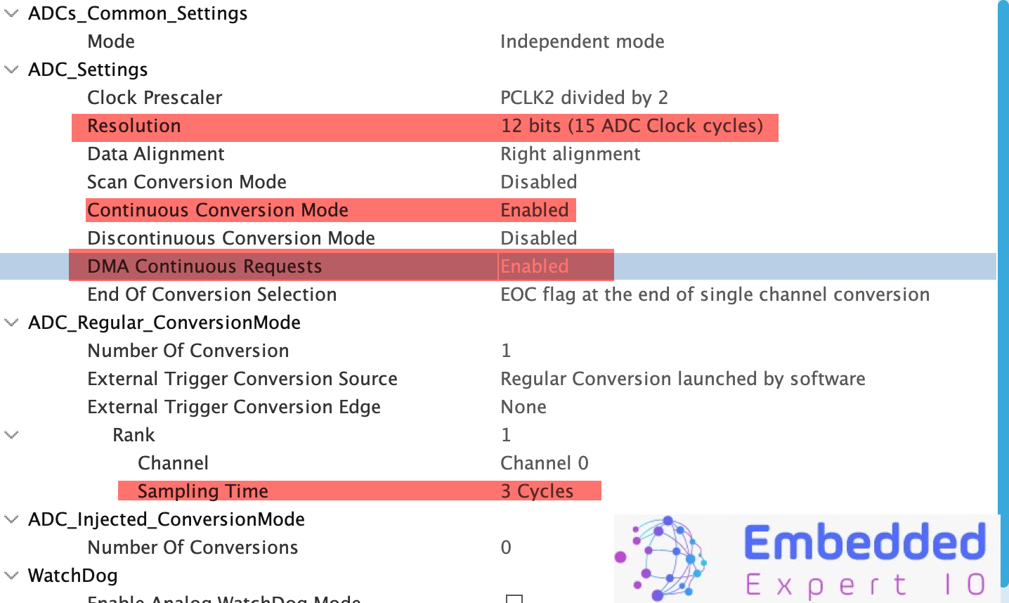 STM32 ADC Application Part 5: Sample Time Calculation – EmbeddedExpertIO