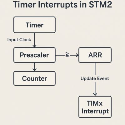 STM32 Timers Applications: Timer Interrupt – EmbeddedExpertIO