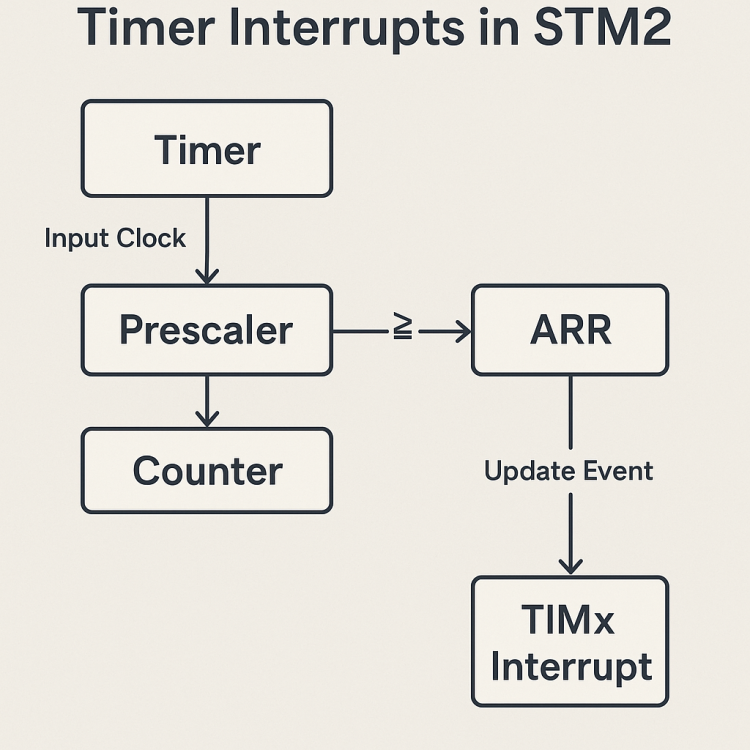 STM32 Timers Applications: Timer Interrupt – EmbeddedExpertIO
