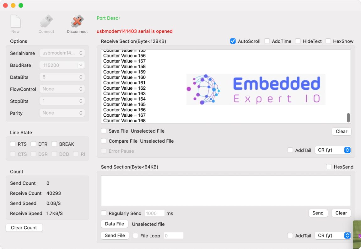 STM32 UART Part 1: Configuration and Sending Data – EmbeddedExpertIO