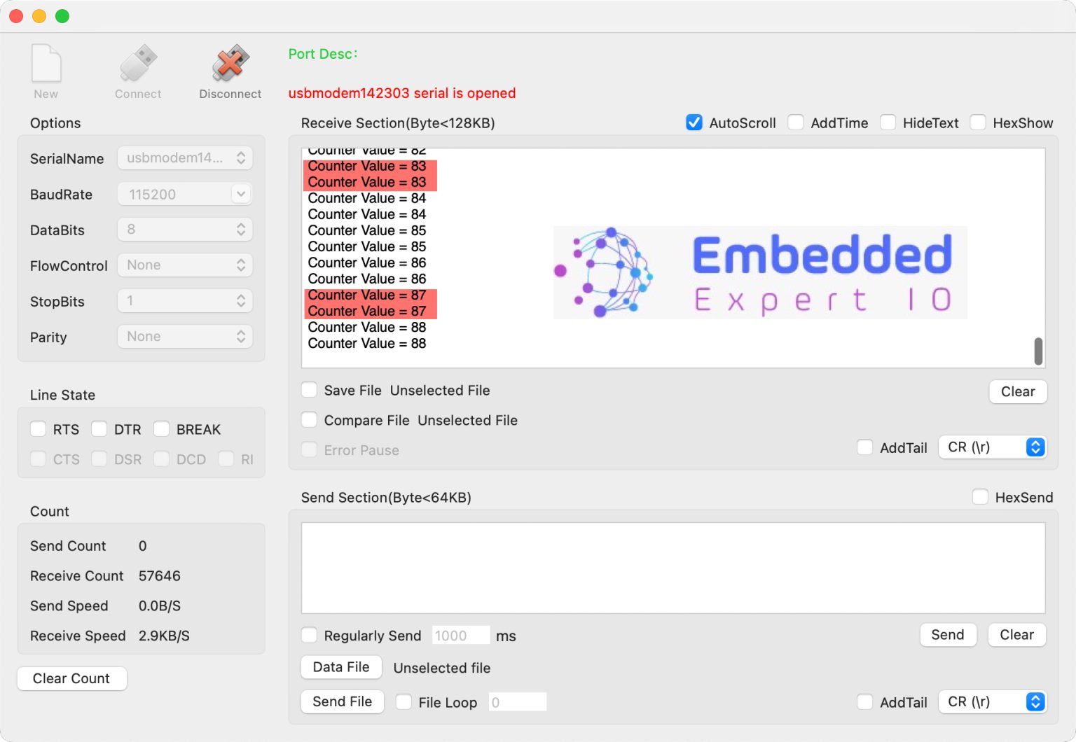 STM32 UART Part 2: Send Data using Interrupt and DMA – EmbeddedExpertIO