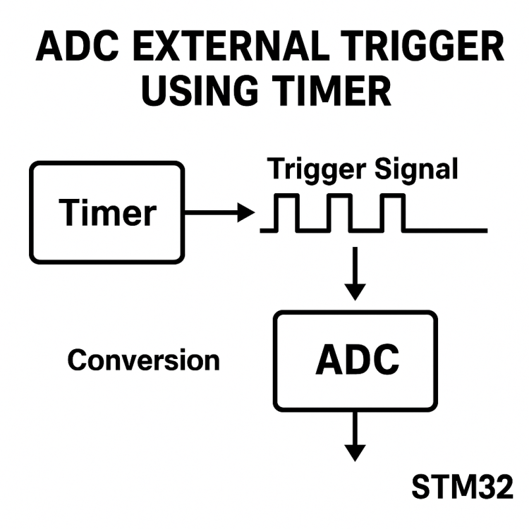Stm32 Adc Application Part 6 External Trigger Using Timers