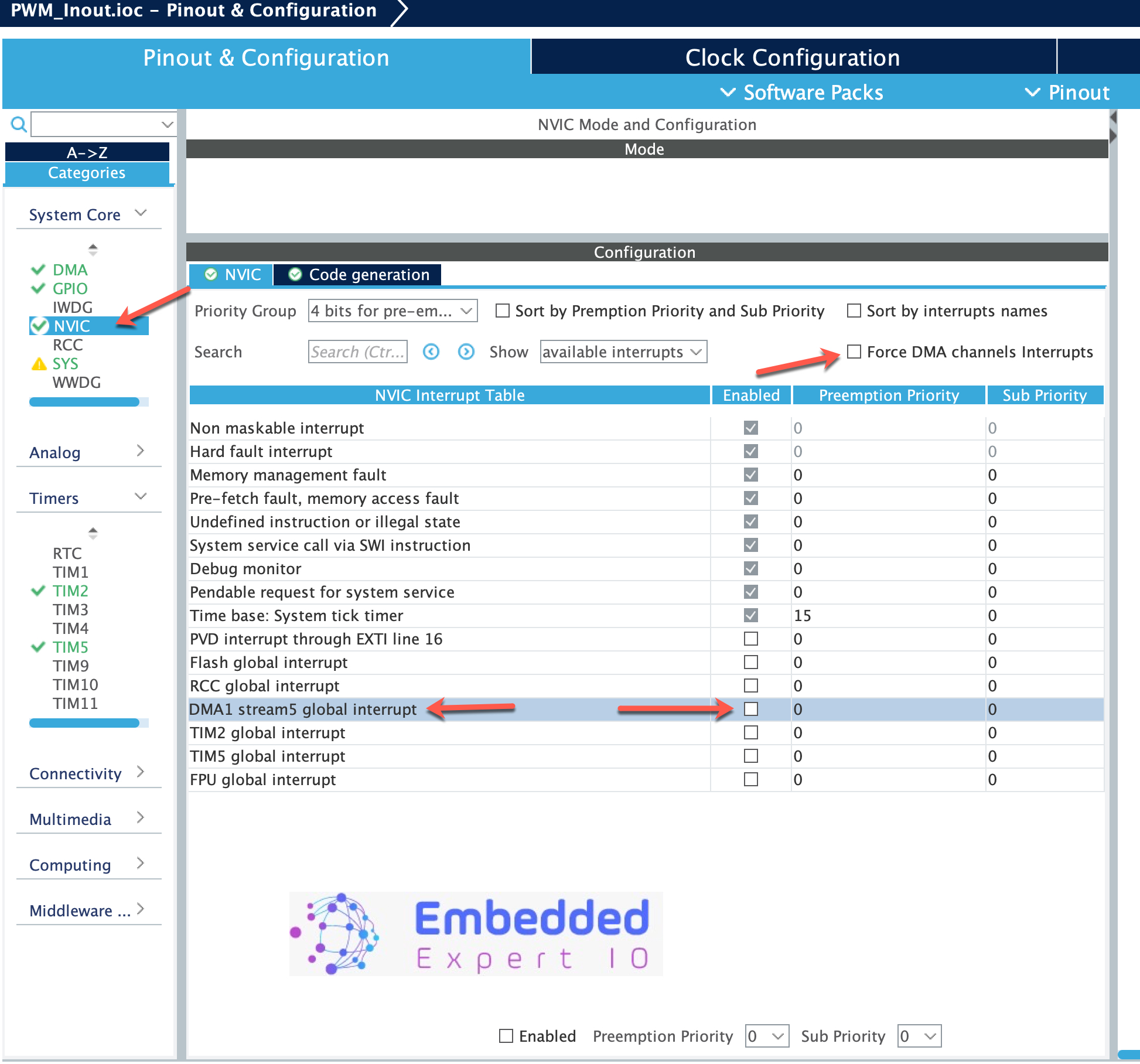 STM32 Timers Applications: PWM Input Mode – EmbeddedExpertIO