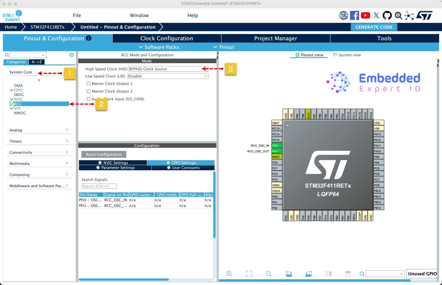 STM32 Timers Applications: Timer Cascading – EmbeddedExpertIO