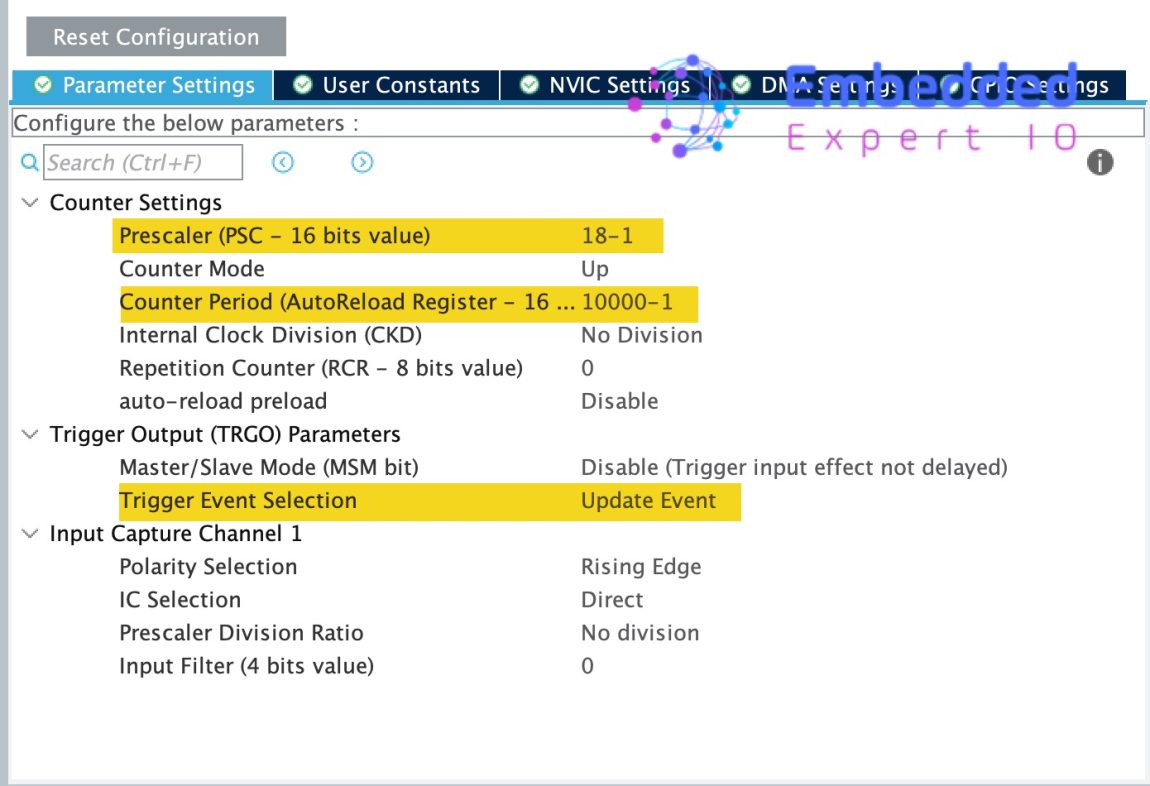 STM32 Timers Applications: Timer Cascading – EmbeddedExpertIO