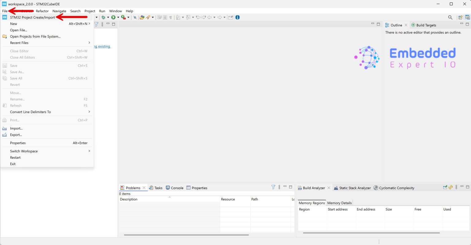 [Revised] Settings Up STM32CubeIDE for Bare Metal Programming – EmbeddedExpertIO