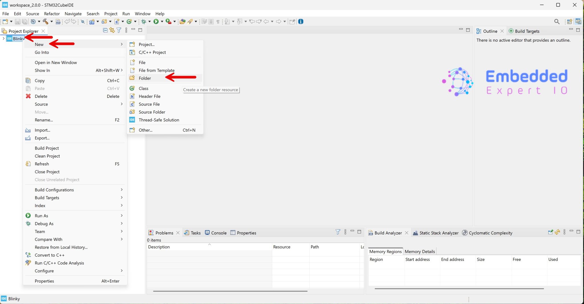 [Revised] Settings Up STM32CubeIDE for Bare Metal Programming – EmbeddedExpertIO