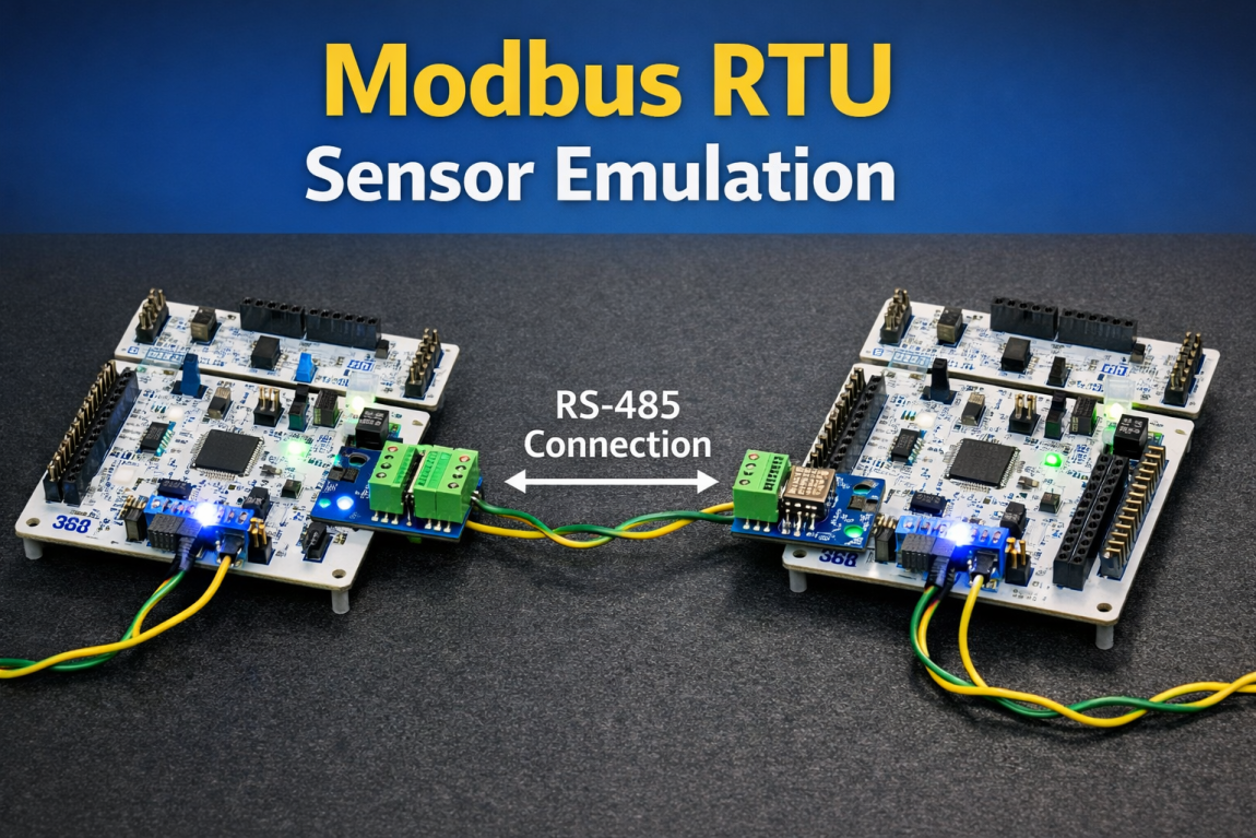 Modbus Sensor Emulation Part 3: Master Request to Read – EmbeddedExpertIO