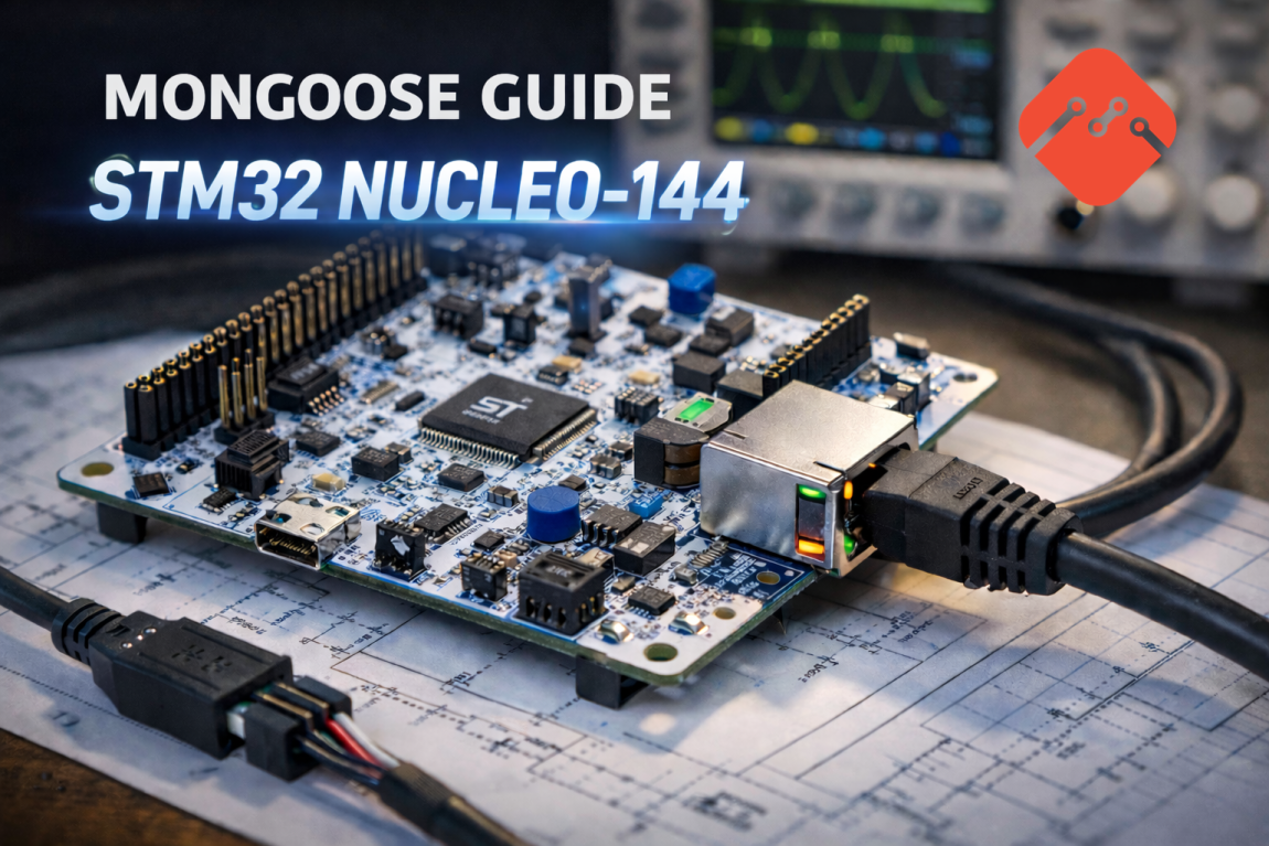 STM32 and Mongoose Web server Part 2: Configuration and Ping test ...
